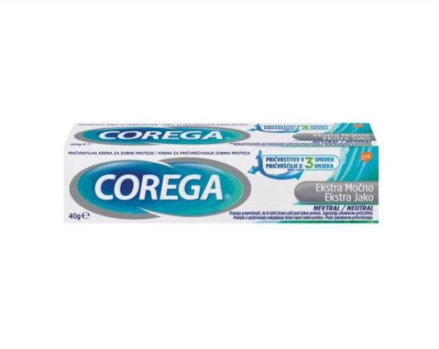 Corega Neutral Cream Στερεωτική Κρέμα Οδοντοστοιχιών 40gr | Pharmaspot.gr