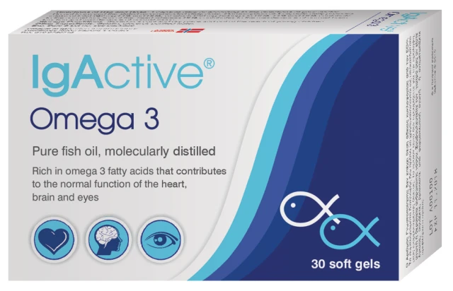 Igactive Omega 3 1000mg 30caps | Pharmaspot.gr